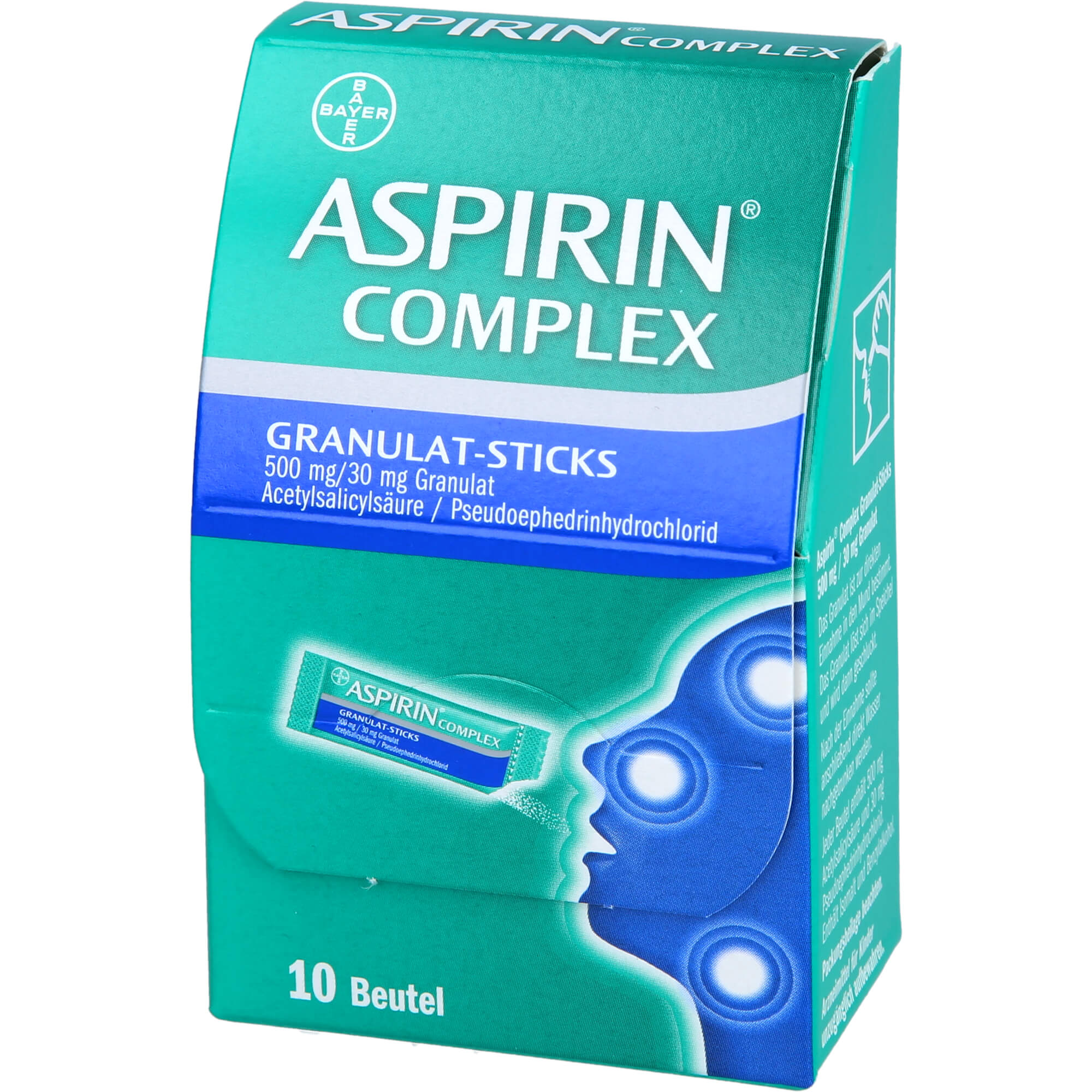 ASPIRIN Complex Granulat-Sticks 500 mg/30 mg Gran. | 16781643